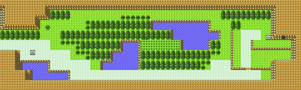 Route 44 - Pokémon, Items & Trainers | Polished Crystal Location ...