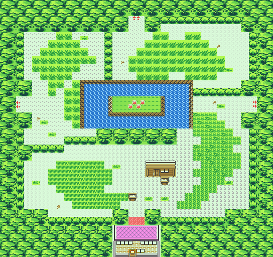 Safari Zone Hub - Pokémon, Items & Trainers | Polished Crystal Location ...