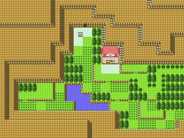 Silver Cave Outside - Pokémon, Items & Trainers | Polished Crystal ...