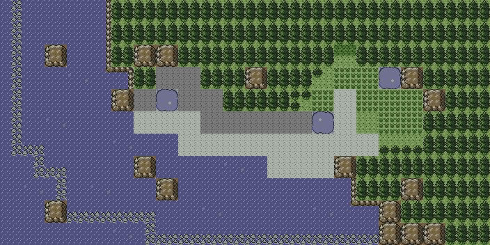 Stormy Beach - Pokémon, Items & Trainers | Polished Crystal Location ...